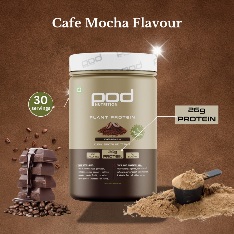 Best Plant Protein Powder Online Store in India – Pod Nutrition