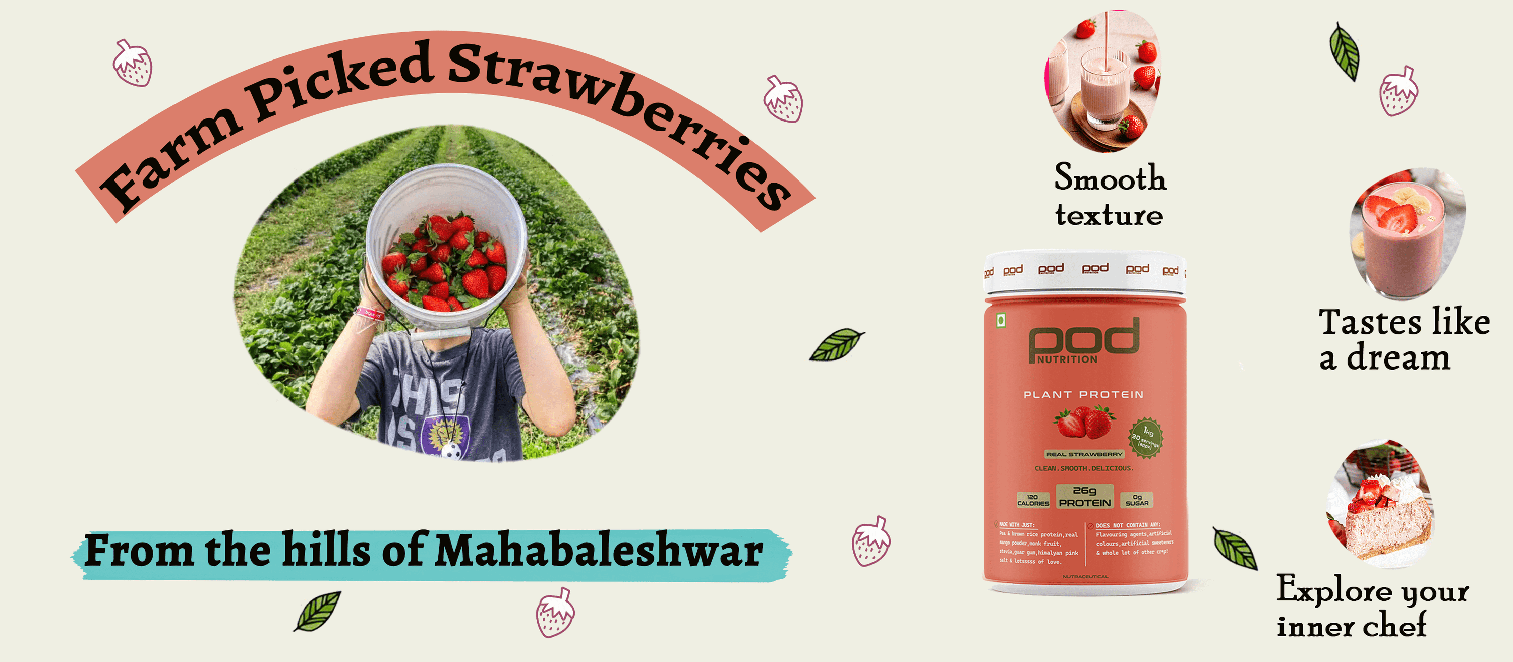 Best Plant Protein Powder Online Store in India – Pod Nutrition