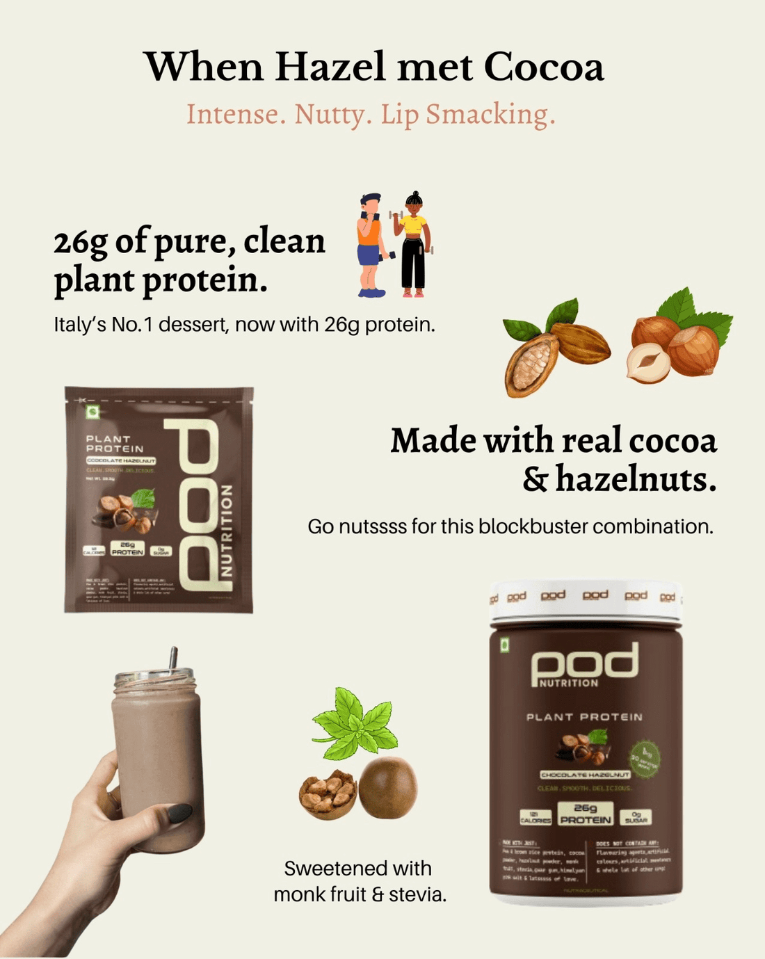 Best Plant Protein Powder Online Store in India – Pod Nutrition