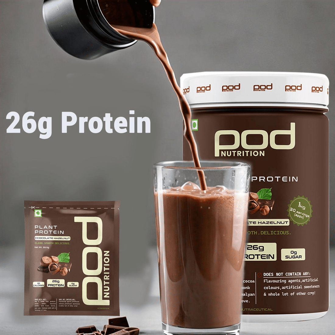 Best Plant Protein Powder Online Store in India – Pod Nutrition