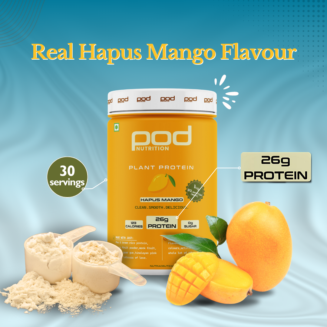 Mango Protein Powder – Delicious & Nutritious Plant-Based Protein – Pod ...